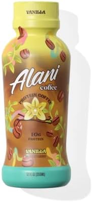 Alani Nu Protein Coffee, 100mg Caffeine, 10g Protein, Naturally ...