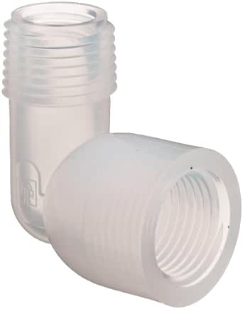 Parker Partek PSE-88-P Pipe Fitting PFA Elbow 1/2" NPT Female X 1/2" NPT Male: Industrial Pipe ...