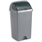 Addis 48 Litre Roll Top Large Kitchen Bin, Roasted Red: Amazon.co.uk ...