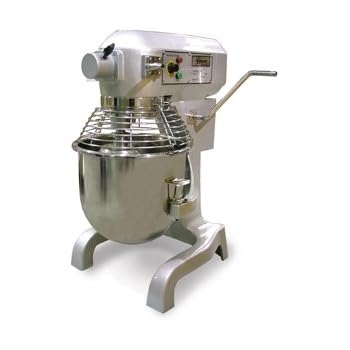 Omcan 20qt Planetary Mixer with Guard and 3 Attachments SP200A: Amazon ...