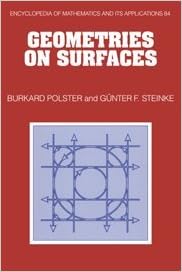 Amazon.com: Geometries on Surfaces (Encyclopedia of Mathematics and its ...