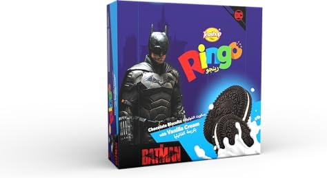 Teashop Ringo Chocolate Biscuits with Vanilla Cream, 16 x 38 g price in ...