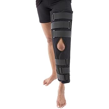 Amazon.com: Knee Immobilizer Brace 21” Knee Stabilizer Adjustable Brace ...
