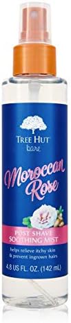 Tree Hut Bare Moroccan Rose Post Shave Mist, 4.8 fl oz, After Shave ...