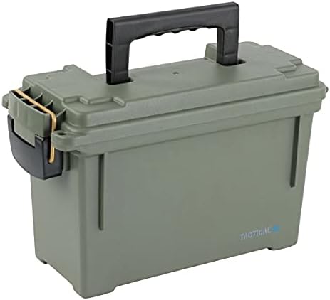 Tactical45 Ammo Storage Crate Lockable Ammunition Storage Box - 1 Pack ...