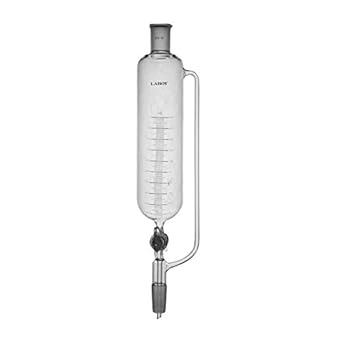 Laboy HMF032012 Glass 500 mL Addition Graduated Pressure Equalizing ...