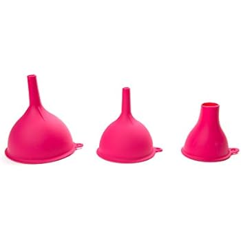 Amazon.com: Norpro 3-Piece Silicone Funnel Set: Collapsible Funnel ...