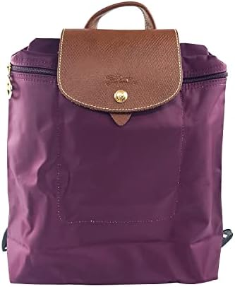Longchamp Womens Le Pliage Le Pliage Original Backpack, Prune, M ...