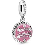Amazon.com: PANDORA Women's 791289 Happy Birthday Charm: Clothing ...