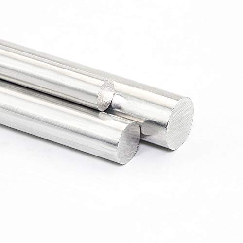 Sutemribor Diameter 2-10mm Aluminum Round Rods Bar for Knife Handle ...