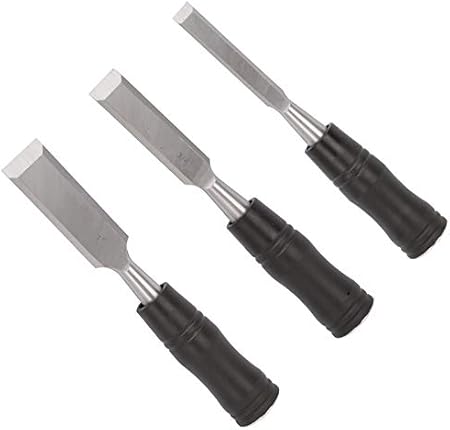 Edward Tools Wood Chisel Set - 1”, 3/4”, 1/2” Wood Chisels for ...
