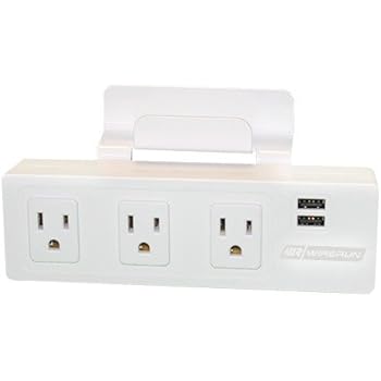 Amazon.com: Electriduct Under The Desk/Table Power Center - 3 Outlets ...