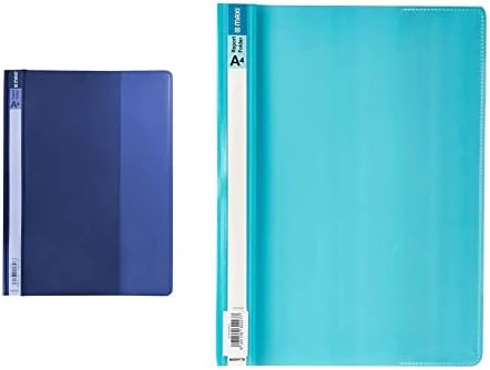 Maxi Report File A4 BLUE,Clear Front Report Covers Project File with ...