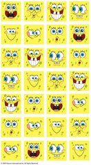 Nickelodeon SpongeBob SquarePants Faces Classic Stickers - Import It All