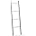 VonHaus Ladder Towel Rack with 4 Hanging Rails – Modern Grey Bedroom or ...