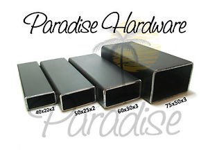 Rectangular Mild Steel Box Section 40 x 20, 50 x 25, 60 x 30, 75 x 50 ...