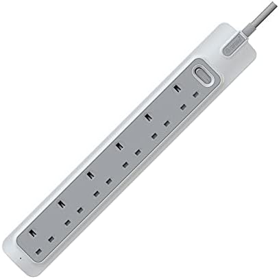 Rafeed UK Standard Power Extension Sockets, Surge Protector Strip, With ...