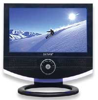 Denver LED-1030DVBT 10.1 inch mini TV with USB, card: Amazon.co.uk ...