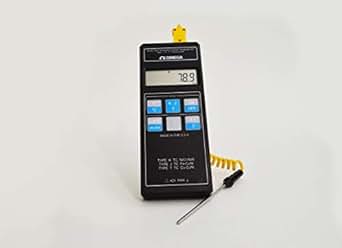Omega HH21 Precision Digital Thermometer for Thermocouple, K, J, T ...