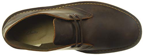 Clarks Bushacre 2 Chukka Boot Mens Ankle BOOTS Low Heel Dark Brown 7 M ...