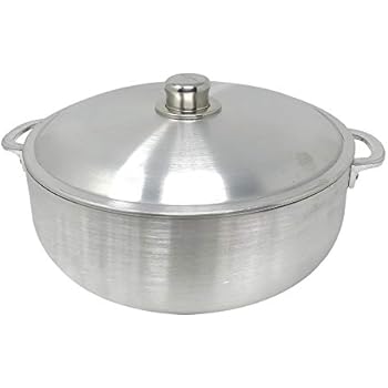 Amazon.com: Uniware Heave Duty Aluminum Calderon / Pot with Aluminum ...