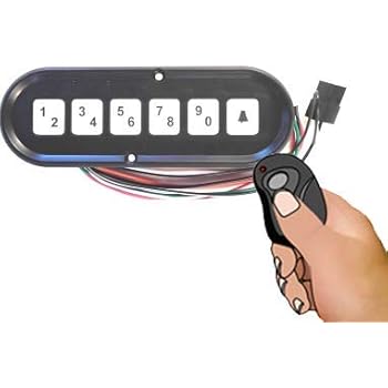 Amazon.com: HD008-HW Hardwired keypad Horizontal Display for keyless ...