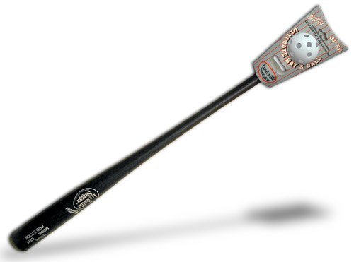 Black 34-inch Baseball Bat with White Perforated Baseball (B0000BY9GC ...