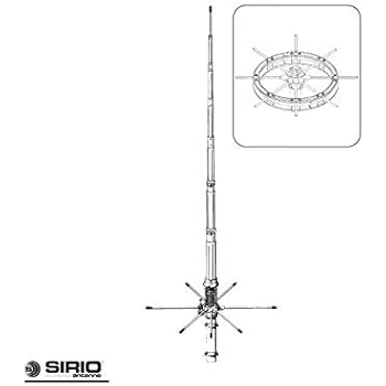 Amazon.com: Sigma Venom 5/8 Wave High Gain Silver Rod CB Base Station ...