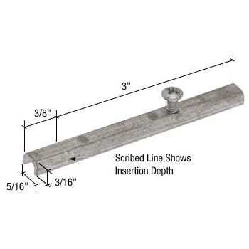 Prime-Line Products H 3758 Tilt Window Spiral Balance Pivot Bar, 5/8 ...