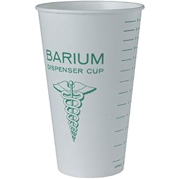 Amazon.com: Solo RW16-5482 16/18 oz Barium Medical Waxed Paper Cup ...