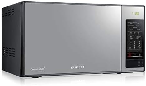 Samsung Solo Microwave Oven, 40L, Silver, Ceramic Inside, MS405MADXBB ...