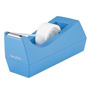 Amazon.com : Scotch Classic Desktop Tape Dispenser, Pink, for 1-Inch ...