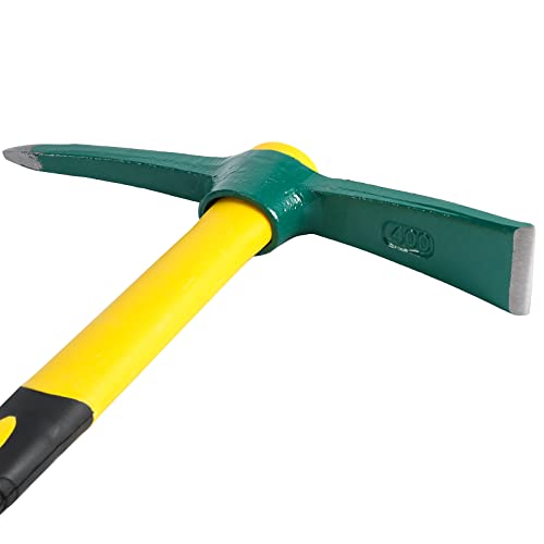 ZEONHEI Pick Mattock Hoe Heavy Duty, Gardening Hand Pick with 15 Inch ...