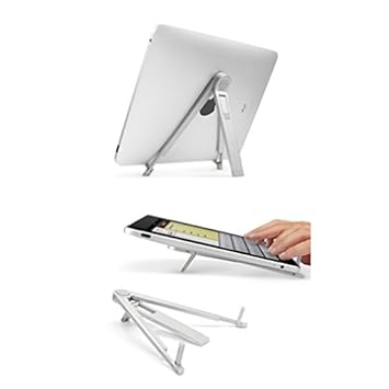 Amazon.com: Portable Travel Folding Tablet Stand Desktop Fold-up Holder ...