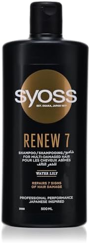 Syoss Renew 7 Shampoo, For Multi-Damaged Hair, 500ML price in Saudi Arabia | Amazon Saudi Arabia ...