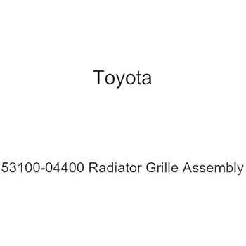 Amazon.com: Genuine Toyota 53100-04400 Radiator Grille Assembly: Automotive