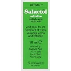 Amazon.com: Salactol wart paint 10ml: Health & Personal Care
