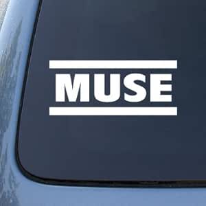 Amazon.com: MUSE - Vinyl Decal Sticker #A1362 | Vinyl Color: White ...