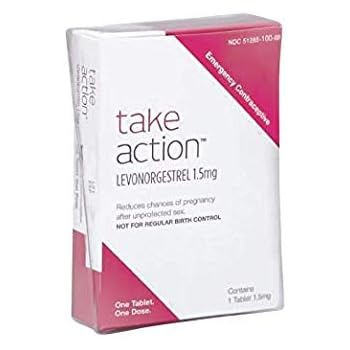 Amazon.com: Take Action Emergency Contraceptive *Compare to Plan B ...
