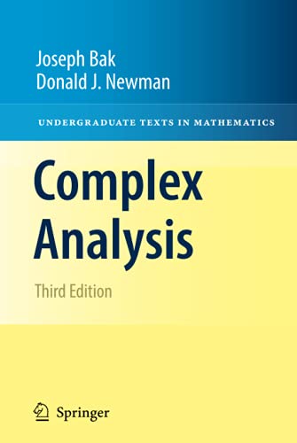 Complex Analysis (Undergraduate Texts in Mathematics): Bak ...