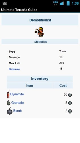 Amazon.com: Ultimate Terraria Guide: Appstore for Android