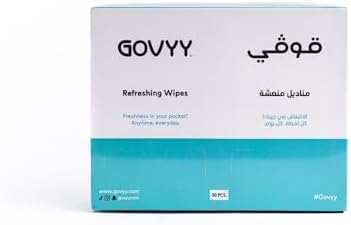 Govyy Refreshing Wipes 50-Pieces, Aqua Blue price in Saudi Arabia ...