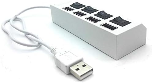 USB 4 Port Ultra Slim Portable Data Hub -White price in Egypt | Amazon ...