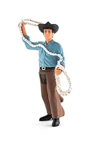 Amazon.com: MOJO Cowboy with Lasso Toy Figure: Toys & Games