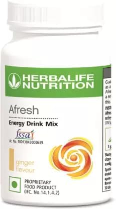 AFRESH Energy Drink Combo 1 Pcs 50 g, Ginger Formula 1 Shakemate Shake ...