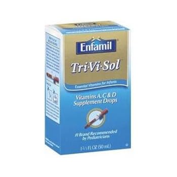 Amazon.com: Enfamil Tri-Vi-Sol Vitamins A, D & C Supplement Drops for ...
