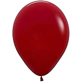 Amazon.com: SEMPERTEX 11" Fashion Imperial Red Sempertex Balloons (50 ...