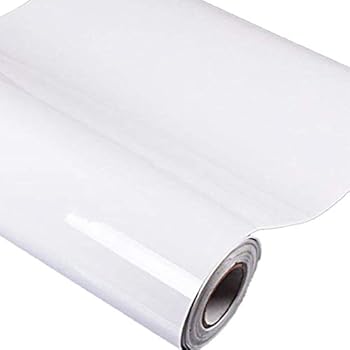 Amazon.com - F&U Waterproof High Gloss Glittery Vinyl Pearl White Self ...