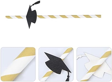 TENDYCOCO 12pcs Graduation Straw 19.6cm/ 7.7inch Graduation Drinking ...