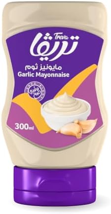Treva Garlic Mayonnaise, 300ml, Free From Artificial Colors Or ...